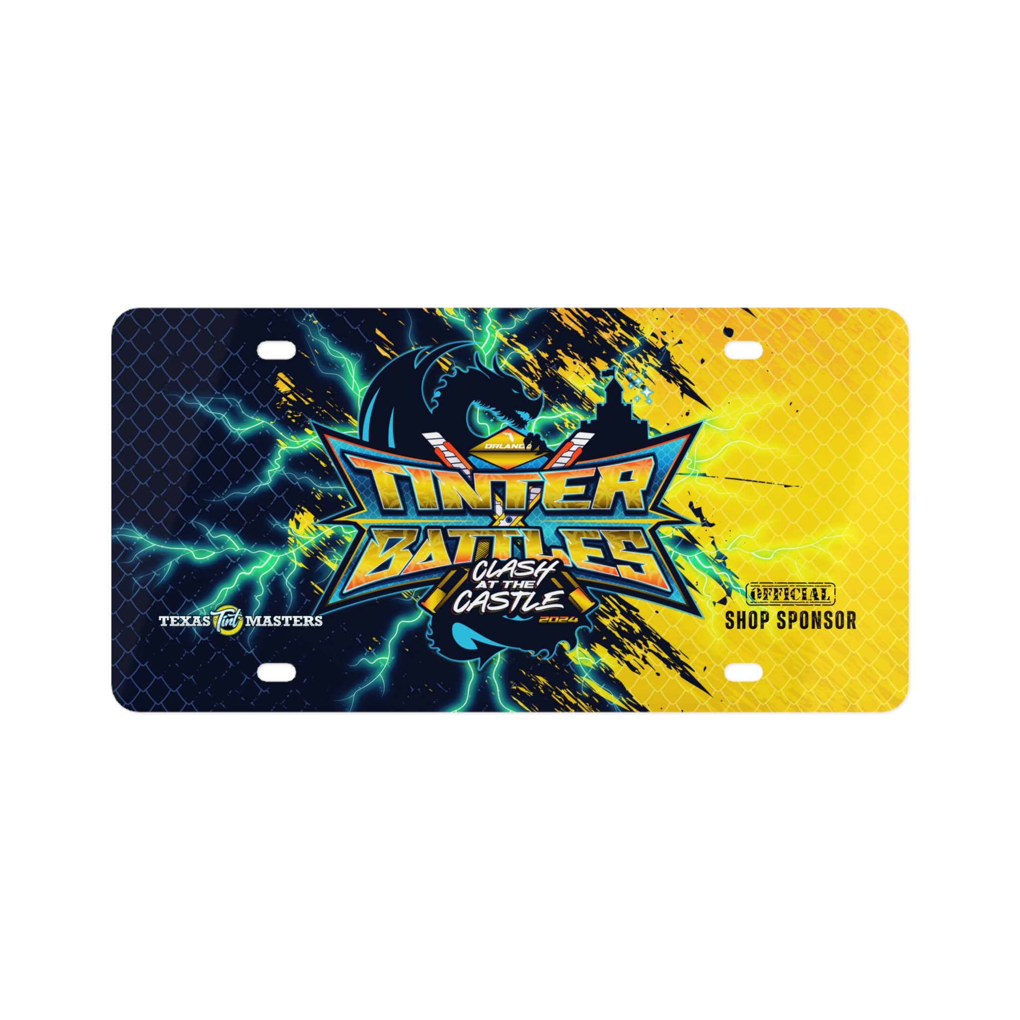 Texas Tint Masters Tinter Battles 2024 Official License Plate ...